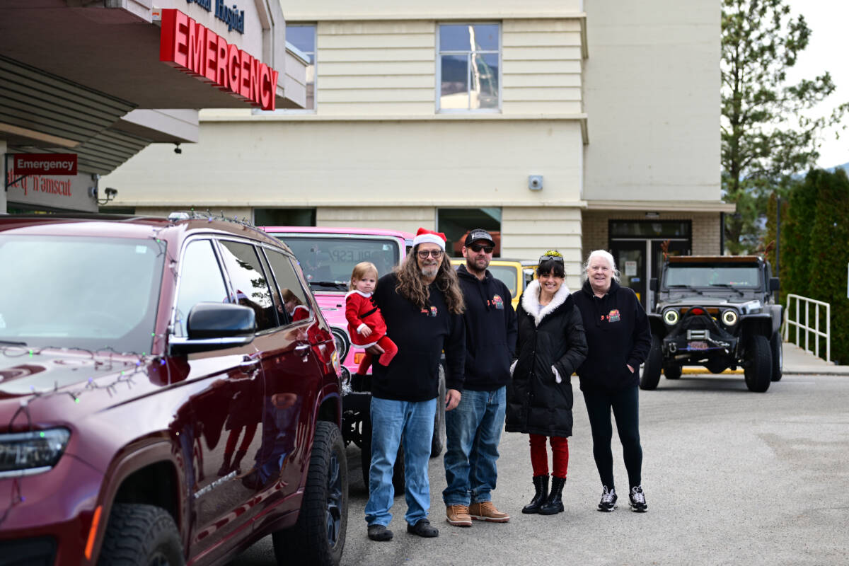 Peach Jeepers inaugural toy drive delivers toys to Penticton Hospital ...