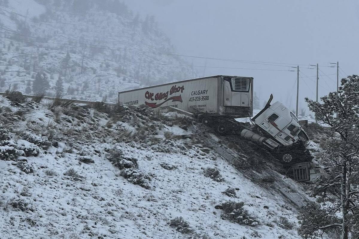 Northbound lanes closed on Highway 5 north of Merritt | Keremeos Review